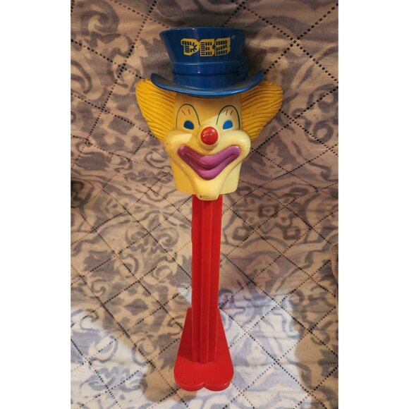 PEZ | Toys | Pez Giant Peter The Clown Vintage Pez Package Dispenser ...